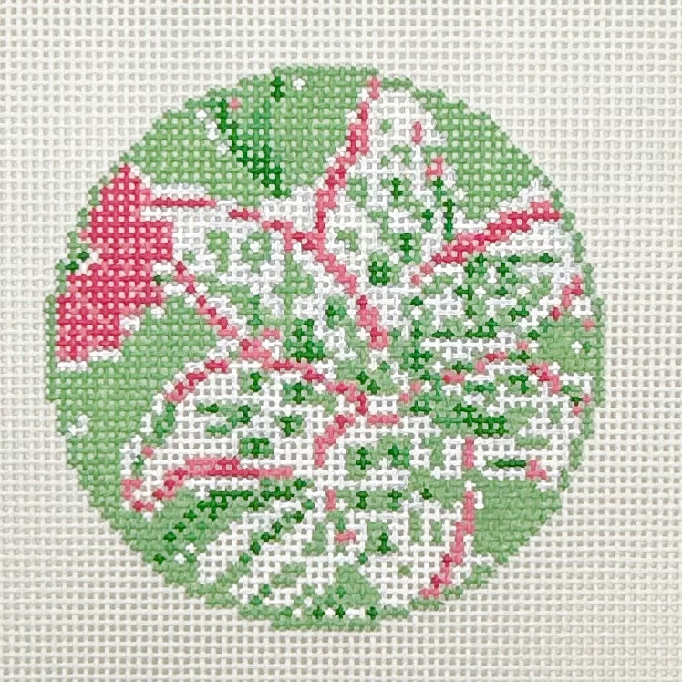 Giraffe Round - BW2295NBL – Blue Waters Needlepoint