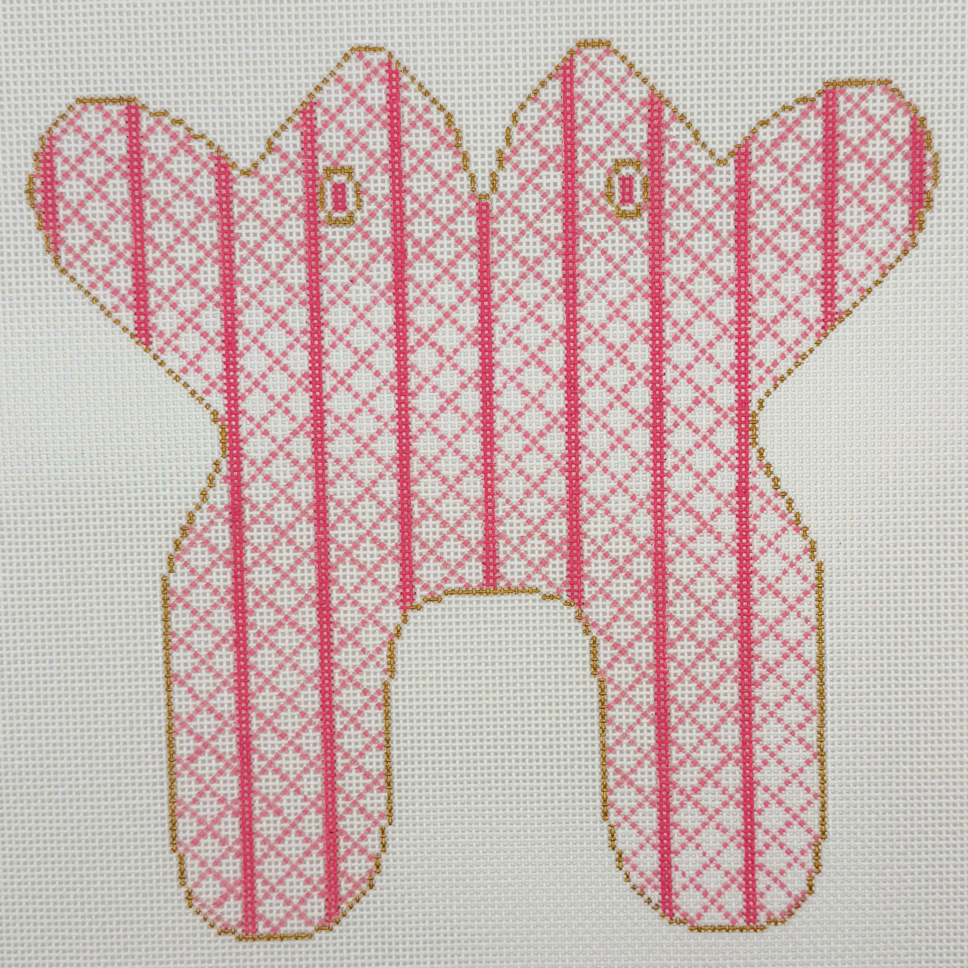 Frog Ribbit - BW207OKS – Blue Waters Needlepoint